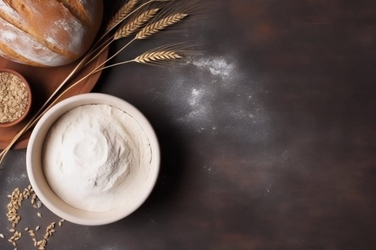 Bowls of flour | Pictures of food • Foodiesfeed • Food pictures ...